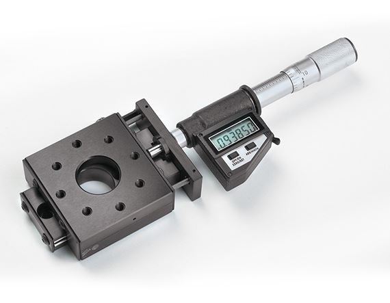 Positioning Stages with Digital Micrometers | Edmund Optics