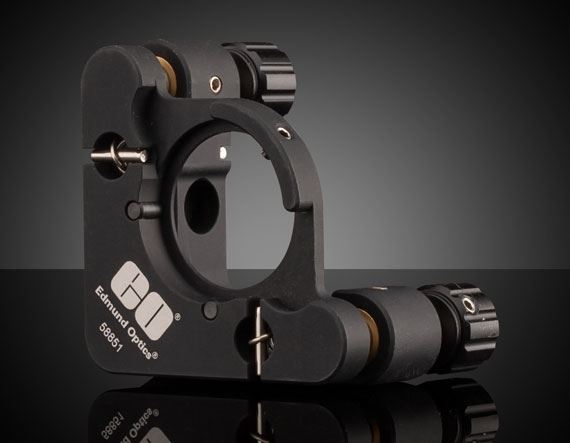 25.0/25.4mm Optic Dia., Kinematic Mount, 2-Screws | Edmund Optics