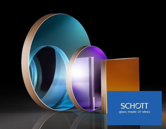 100 x 100mm UV-Enhanced Aluminum Coated, λ/10 ZERODUR® Mirror